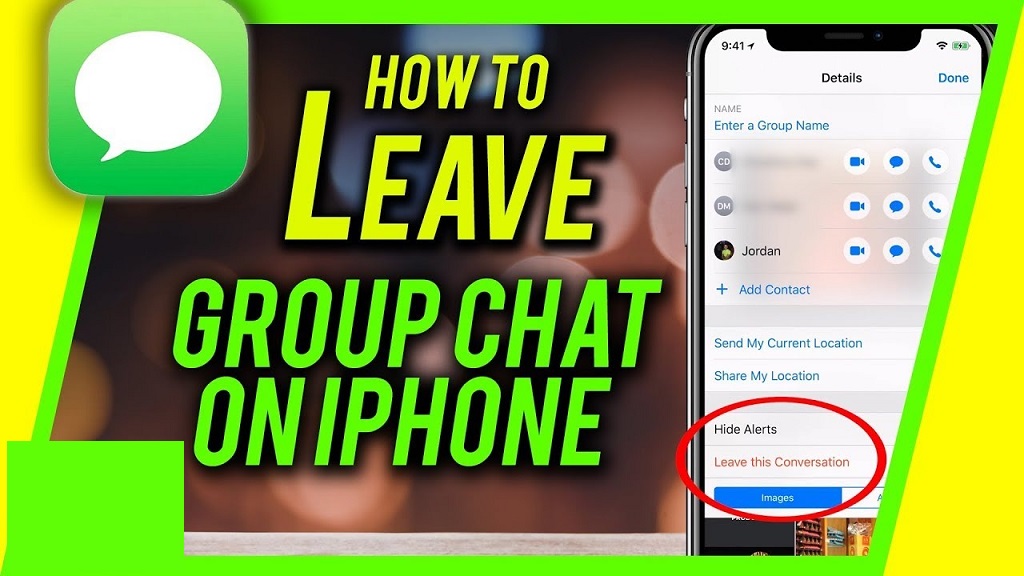 How to Leave a Group Chat on iPhone - Hayzed Magazine